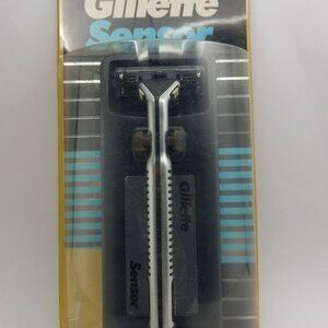 gillette | Other | Original Gillette Sensor Razor Metal Handle ...